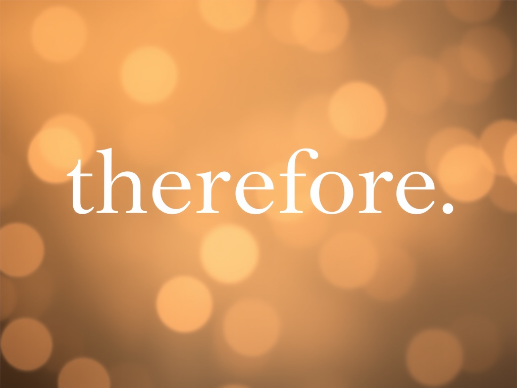 The Importance of Therefore in Formal and Professional Writing ...